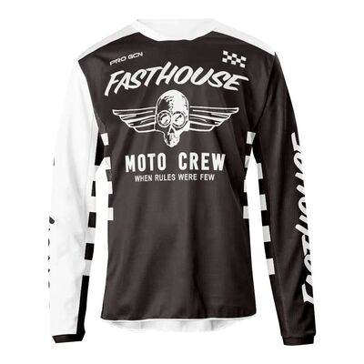 Fasthouse Summer MTB Road Motocross Shirt Men Breathable Mou