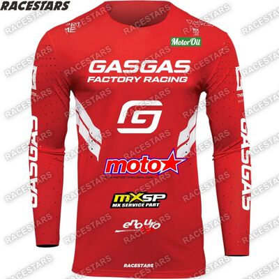 Camiseta de Motocross para Hombre, Maillot para bicicleta de