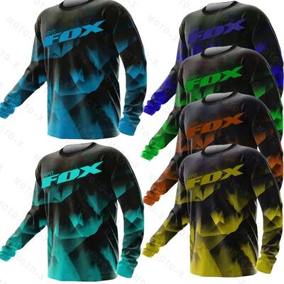 Camiseta de manga corta para ciclismo de monta?a, camisa de