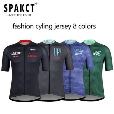 SPAKCT Men Cycling Jersey MTB Maillot Bike Shirt Jersey Man