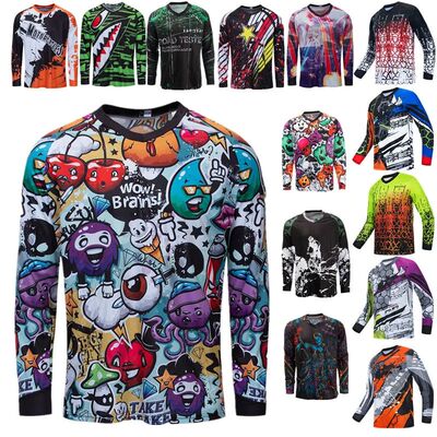 Camiseta de ciclismo para hombre, Jersey transpirable de man