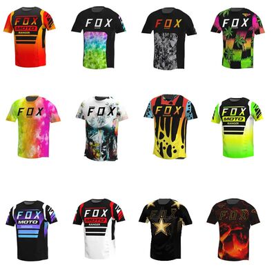 Camiseta de manga corta de ciclismo para hombre, camiseta de