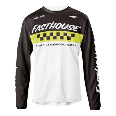 Camiseta de Ciclismo de Motocross para hombre, camisa DH par