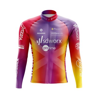 Champ SDWorx-Jersey de Ciclismo de invierno, chaquetas térm