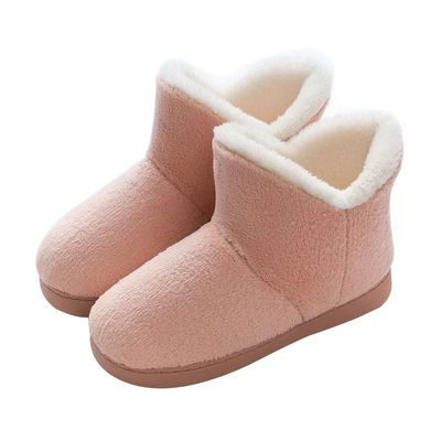 Slippers Booties for Women/Men Plush Fleece Warm Winter Hous