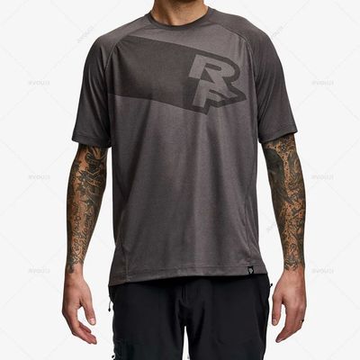 RACE FACE-Camiseta de manga larga para ciclismo, Maillot par