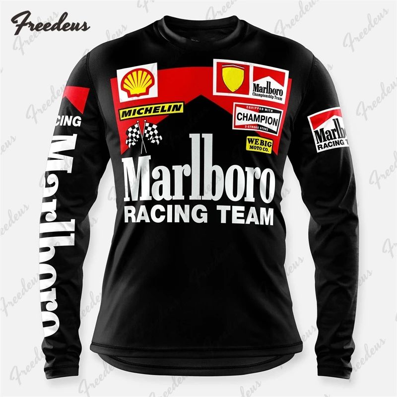 WEBIG Men Cycling Clothes Motocross Jersey MTB Enduro Off Ro