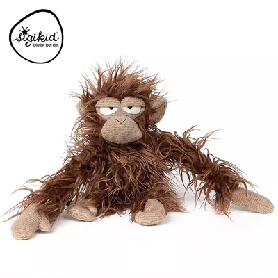 Sigikid德国 不屑一顾 跳跳猴个性搞怪毛绒公仔玩偶创意生日礼物