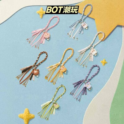 泡泡玛特PUCKY敲敲系列手机链