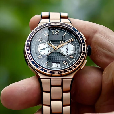 品牌正品运动机械手表男2025新款商务男士男款虫洞概念氚气男生表