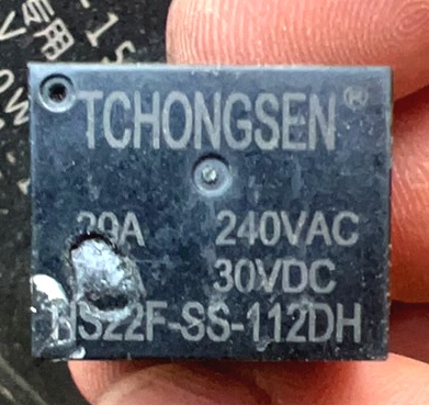 HF22F-SS-112DH 4脚20A继电器 通用款HRS4NH-S-DC12V