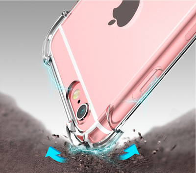 适用苹果6splus手机壳iphone6硅胶6P潮男女款透明6s软防摔气囊全包边sp网红超薄s六plus新款保护套超火高档6p