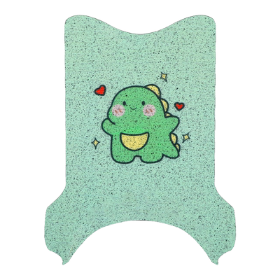 小刀泡芙专用电动车脚垫国风通用