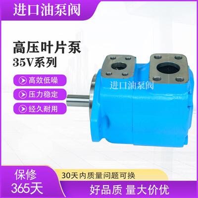 新款油泵35V25A威格仕35V30A叶片泵35V38A液压泵35V35A电动35包邮