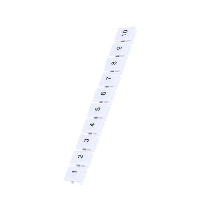 线端子配件号码牌标签条