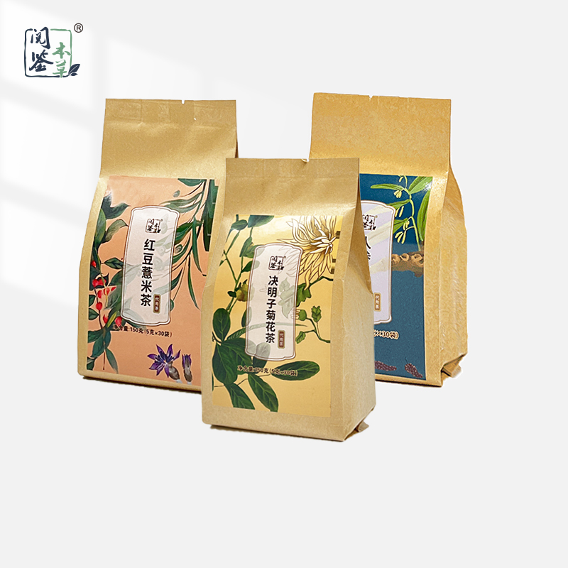 需抢券：红豆薏米茶 人参五宝茶 决明子菊花茶 任选 150g（5g*30包），8.9元—— 慢慢买比价网