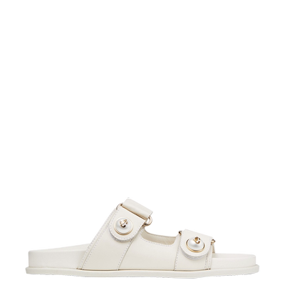 皮革平底凉鞋JimmyChoo珍珠