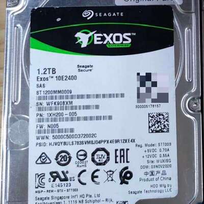 请议价-Seagate Exos 10E2400 1.2TB 2.5