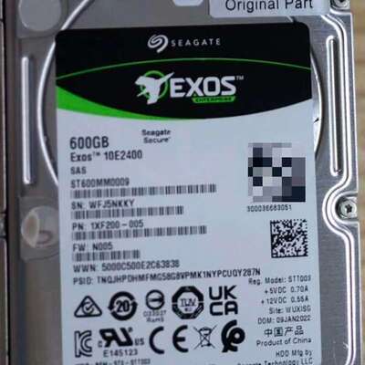 请议价-Seagate Exos 10E2400 600G 2.5寸