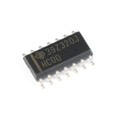 SN74HC00DR SOIC-14 四路2输入正与非门 贴片逻辑芯片电子元器件