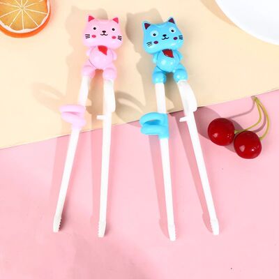 Home Party Cute Cartoon Animal Head Chopsticks Plastic Envir