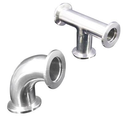 不锈钢304真空弯头内外镜面抛光