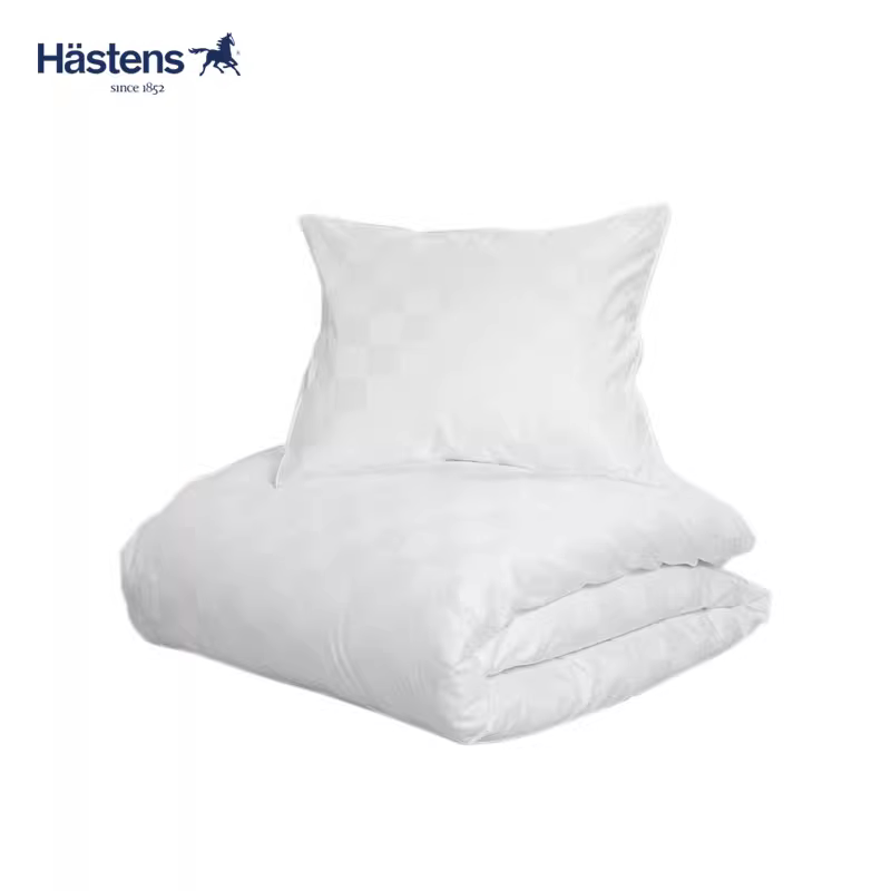 【官方正品】Hastens 海丝腾 Satin Check 系列被套枕套