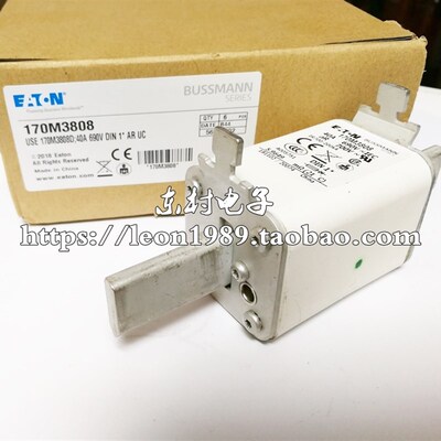BUSSMANN熔断器170M3808-170M3808D-3809-3810-3811 40A 63A 690V