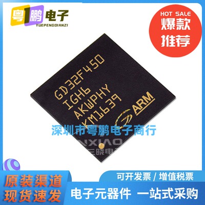 原装正品 GD32F450IKH6 封装BGA-176 32位bit微控制器MCU嵌入式IC