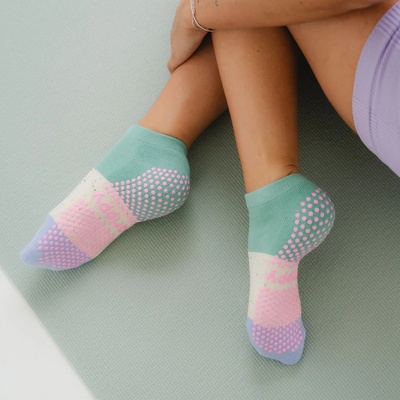 美国beyou普拉提袜防滑pilates袜