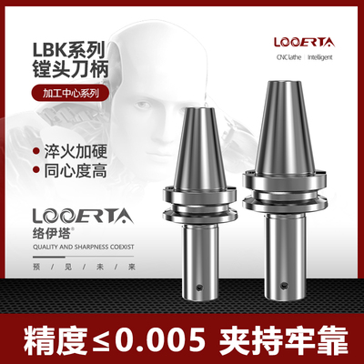 络伊塔高精度镗头镗孔镗刀刀柄BT40/BT50-LBK123456加长精粗搪刀