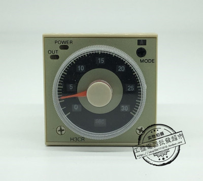 H3CR-A8 H3CR-A H8L  A8E A8S时间继电器AC100~240V 1.2S~300H