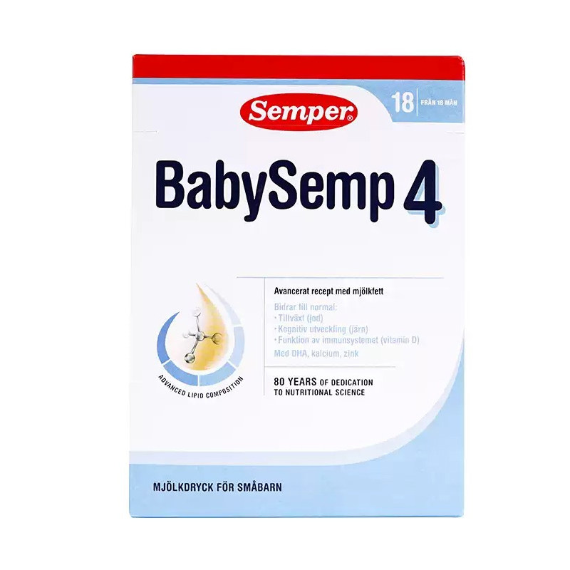 semper森宝盒装4段800g 6盒装