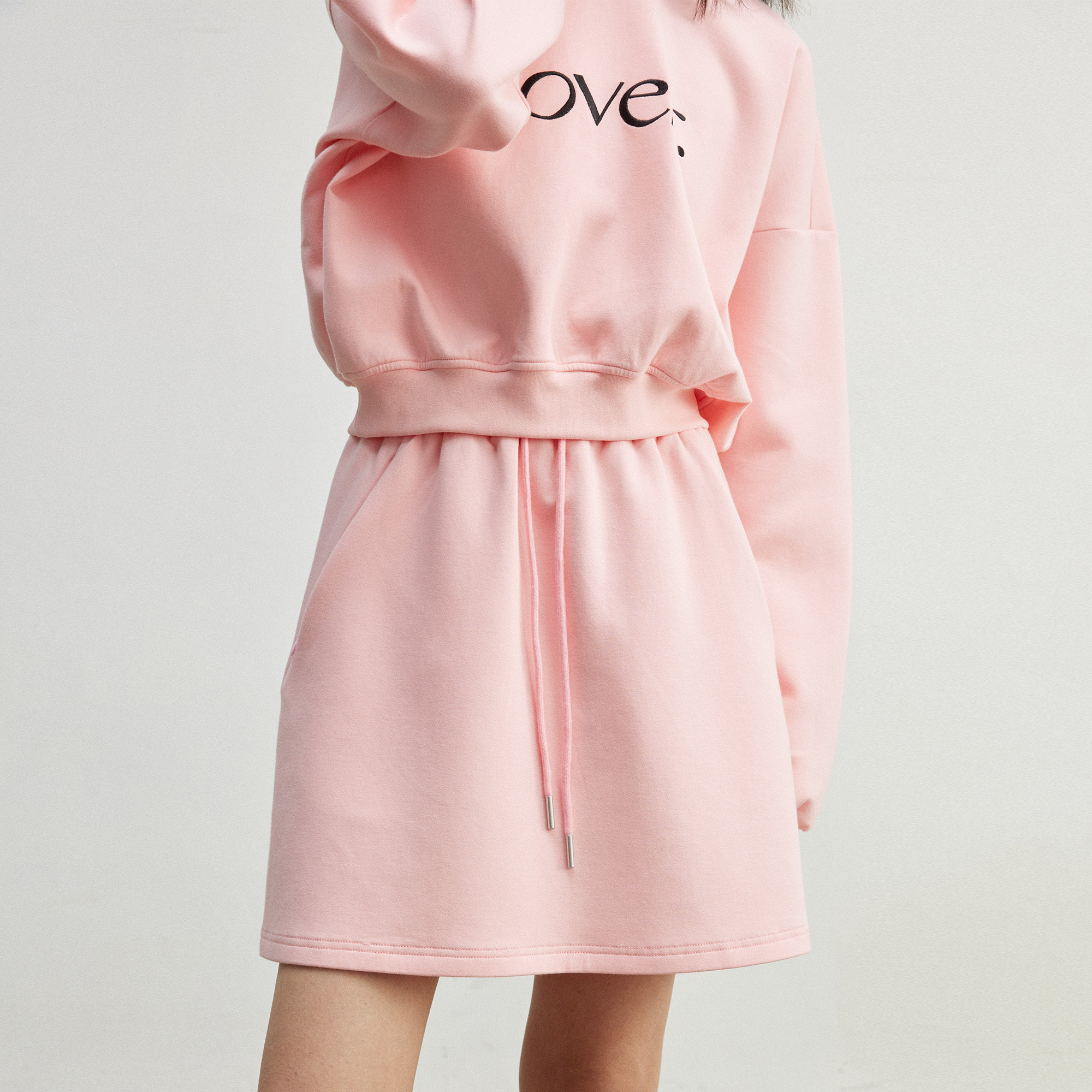 PRE PREWORKS轻奢运动风舒适松紧高腰A字半身短裙实用时髦B入_虎窝淘