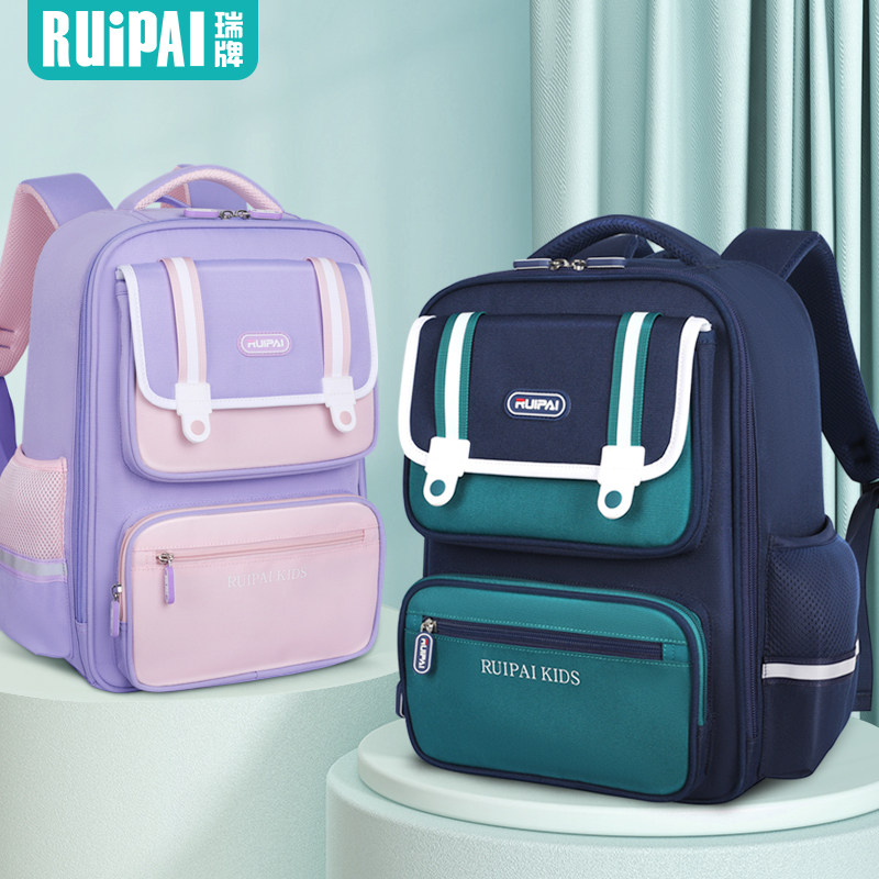 RUIPAI儿童书包小学生一二三到六年级男生女护脊减负2022新款男童_虎窝淘