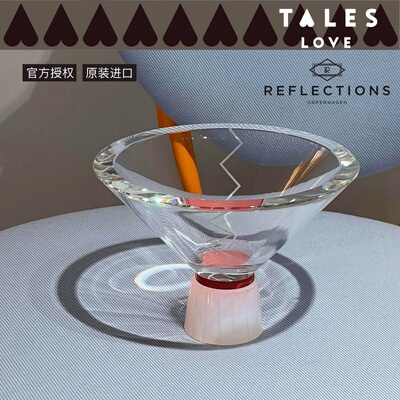 丹麦reflections哥本哈根水晶碗