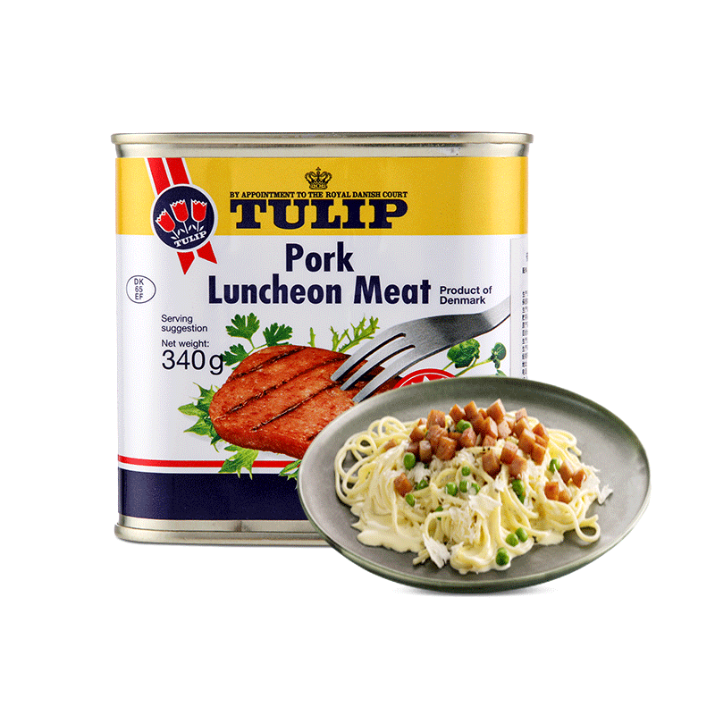 丹麦午餐肉百分百进口