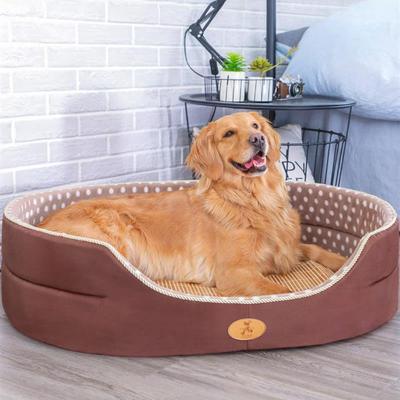 Pet kennel can be disassembled and washed dog bed sleep