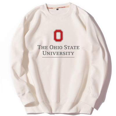 俄亥俄州立大学圆领卫衣秋冬装