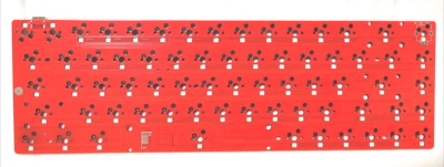 pcb热插拔键盘配列兼容tada孔位