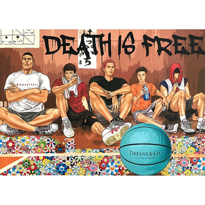 DeathNYC装饰画版画灌篮高手