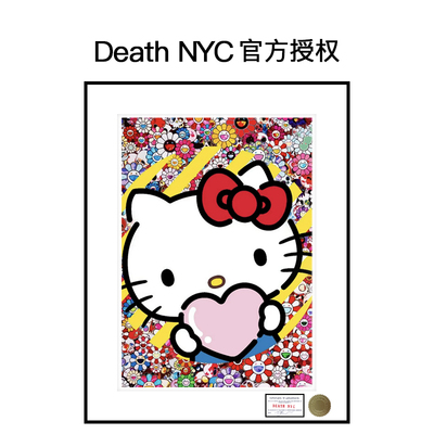 DeathNYC限量版画HelloKitty