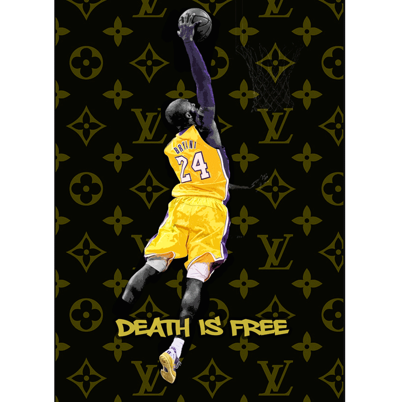 DeathNYC限量版画科比装饰画