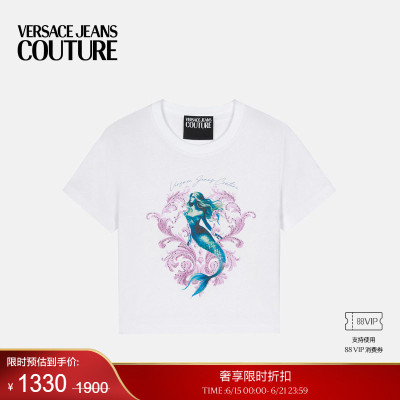 【季末优惠】VERSACE JEANS COUTURE 女士T恤