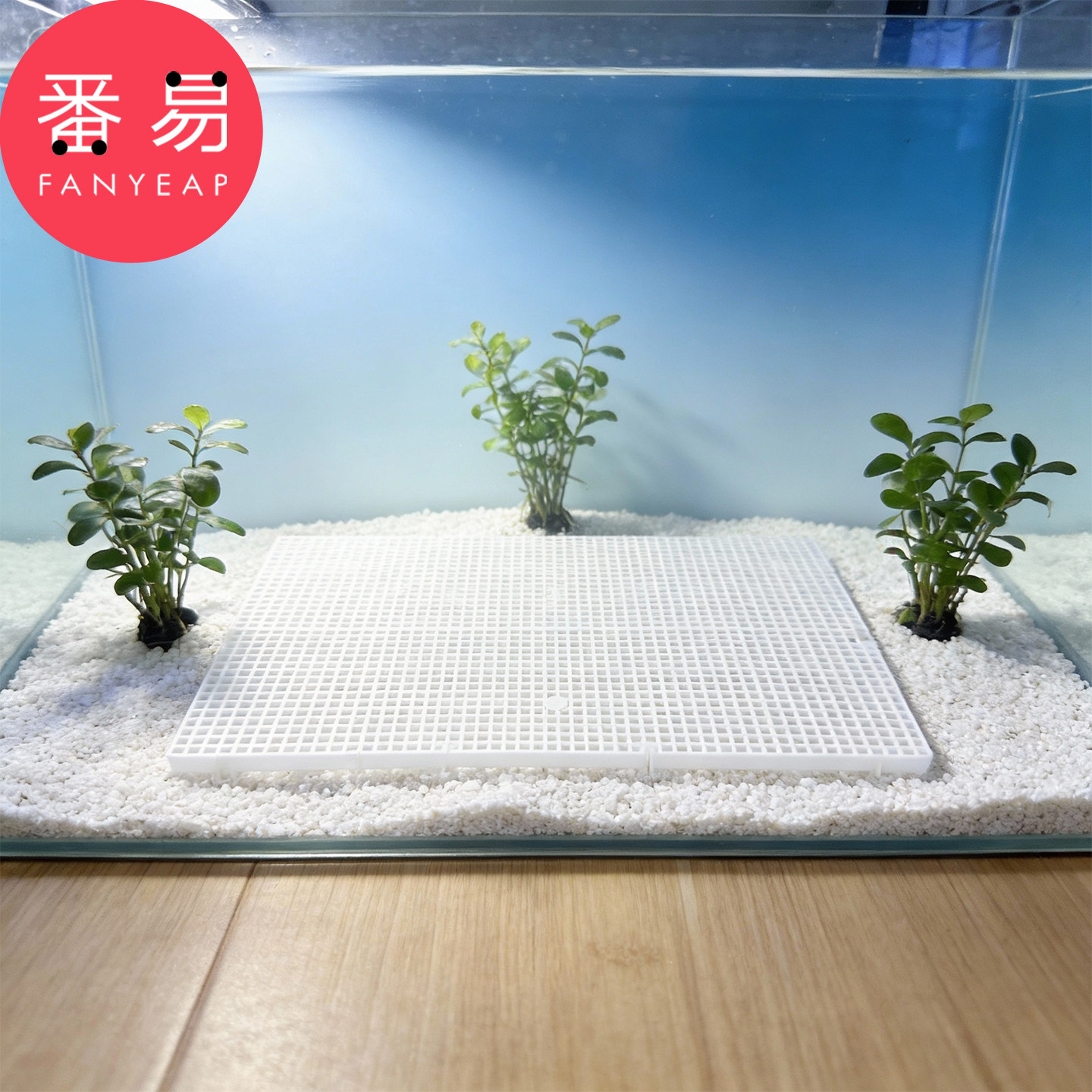 鱼缸垫板A1zzn700-鱼缸底滤板隔板过滤垫板水族网格板鱼缸隔离板