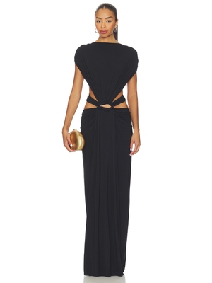 NBD NICOLETTE 长裙 revolve小众新款 黑色