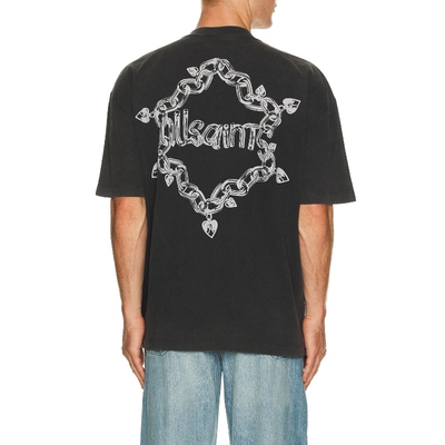 ALLSAINTS DRIP T恤 黑色REVOLVE小众新款