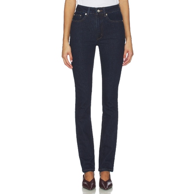 SEROYA BETSY 高裆紧身裤 蓝色 美式复古风REVOLVE小众新款