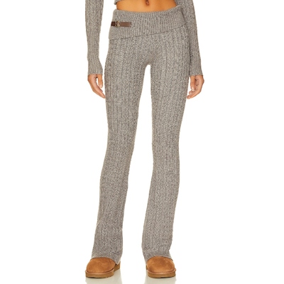 Frankies Bikinis 针织长裤设计感微喇叭裤REVOLVE