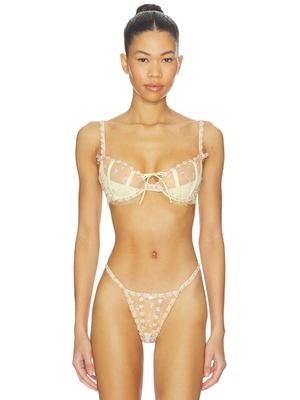 For Love & Lemons TWILIGHT ROSE 钢圈胸罩 revolve小众新款